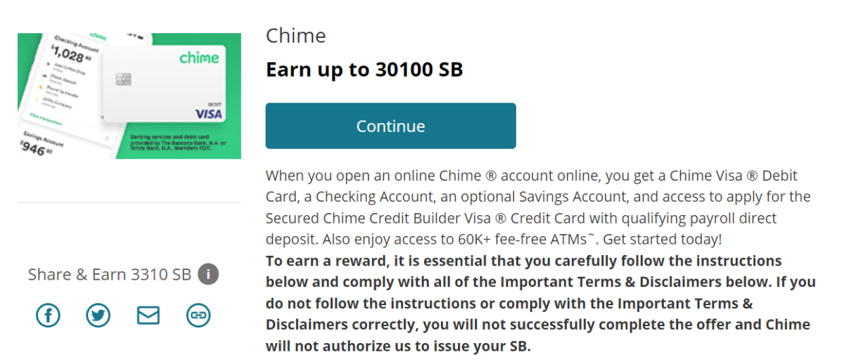 (EXPIRED) Easy $300+ Checking Account Bonus With Chime