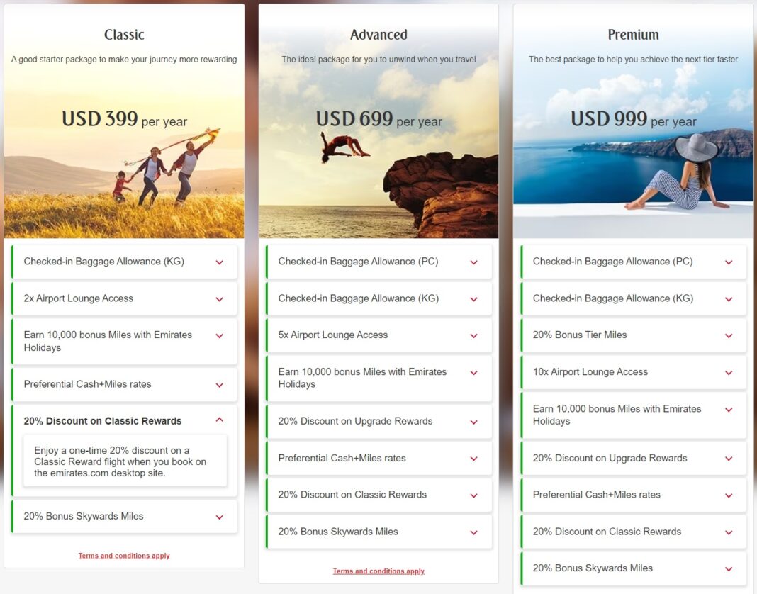 How to find and book Emirates first class awards
