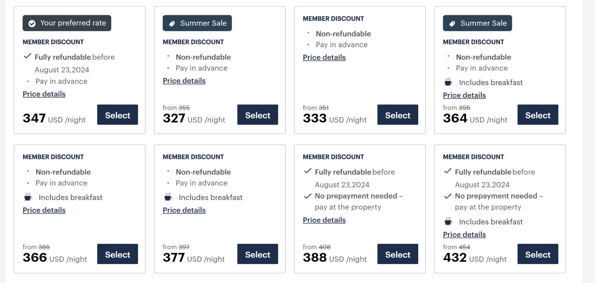 IHG Friends & Family Rate sometimes offers good savings