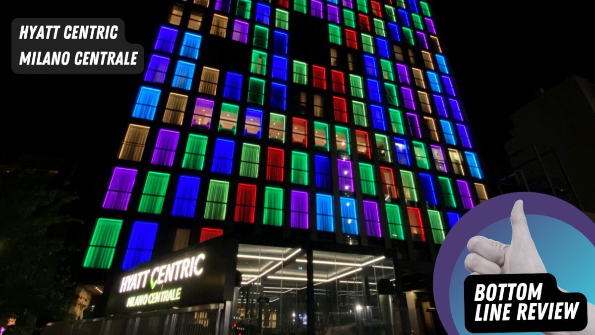 Hyatt Centric Milano Centrale: Bottom Line Review