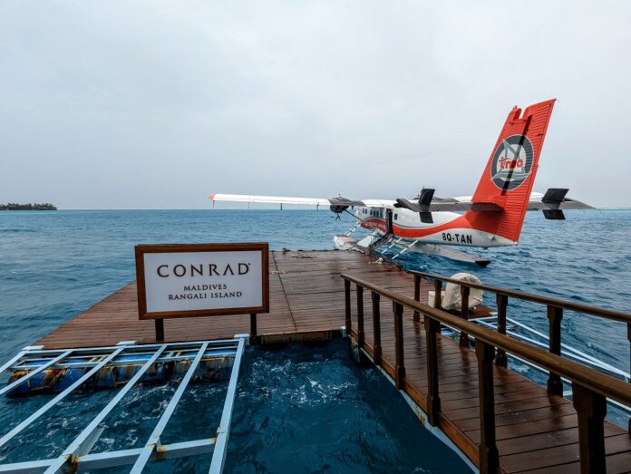 Book Conrad Maldives seaplane roundtrip for only 150K Hilton points
