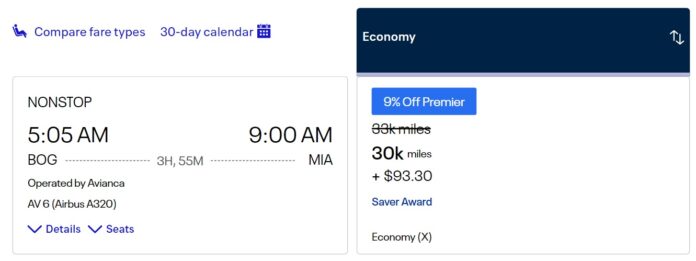 United giving award flight discounts to Premier members & cardholders ...