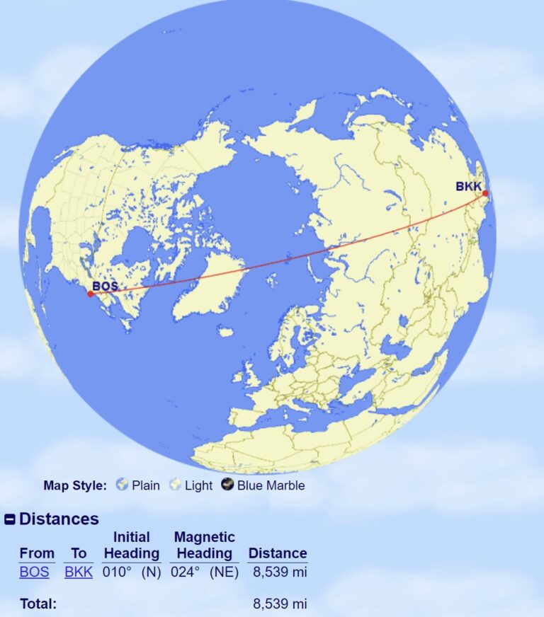 Understanding the Air Canada Aeroplan award chart