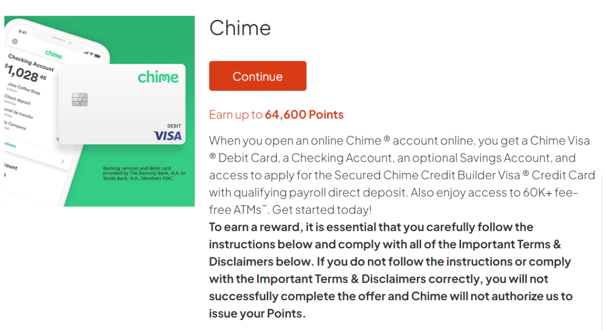 (EXPIRED) Easy ~$400 Checking Account Bonus With Chime