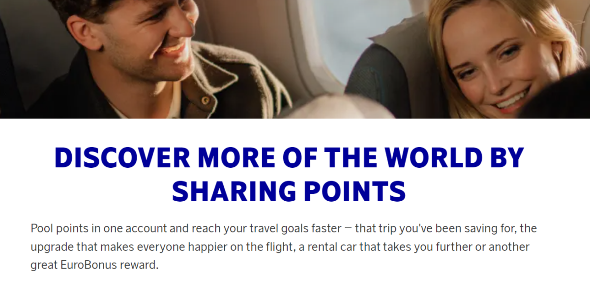 Not sure what to do with 1,000,000 SAS points? Share them with other ...