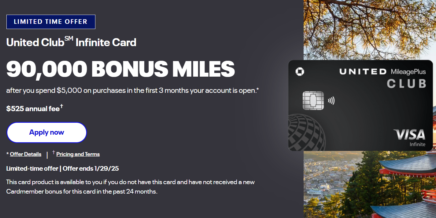 (EXPIRED) Chase United Airlines Cards: Increased offers of up to 90K miles
