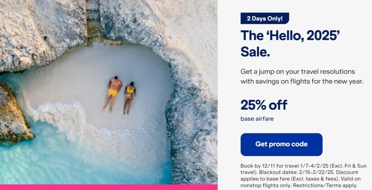 (EXPIRED) JetBlue sale: Save 25% on base fares with promo code ...