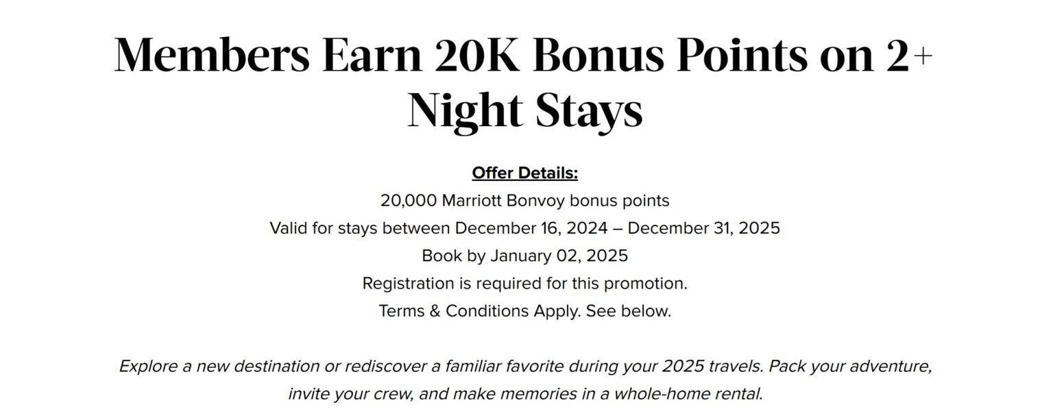 (EXPIRED) 20K bonus points with 2+ night stay & $2K spend with Marriott ...