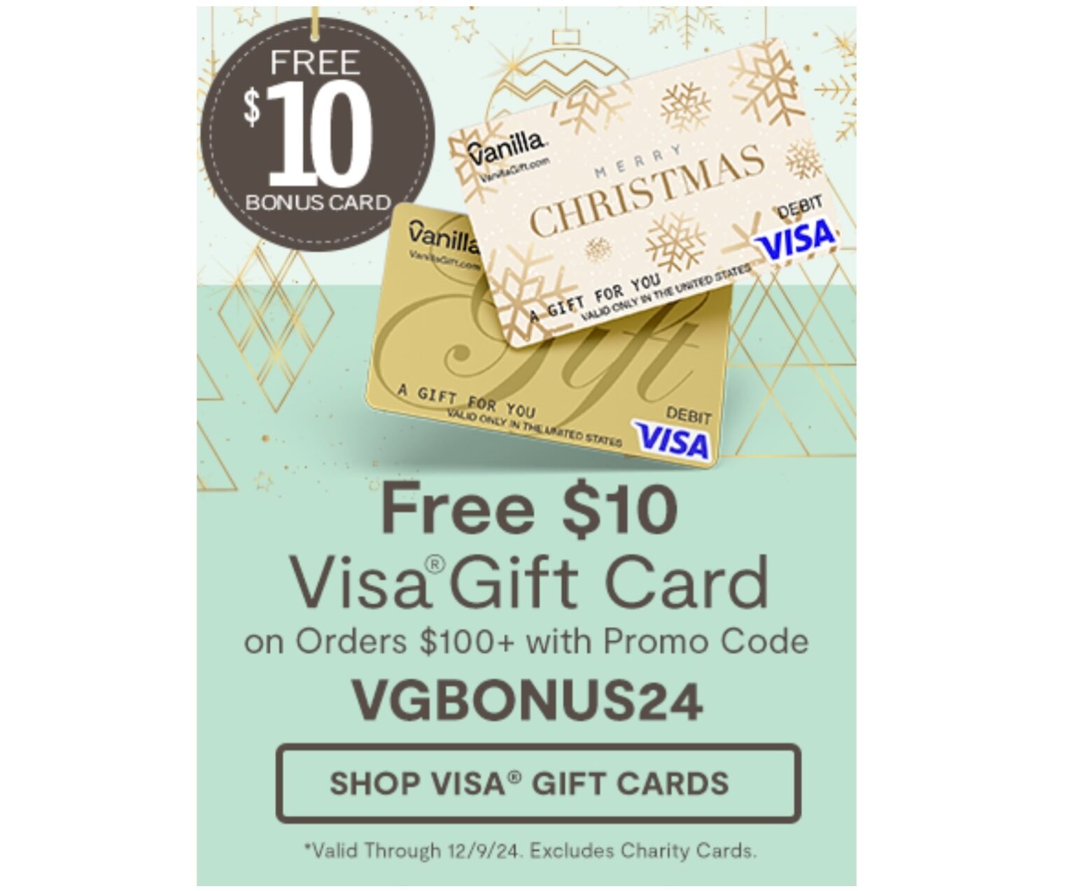 (EXPIRED) VanillaGift: Buy $100+ Visa gift cards & get $10 Visa gift ...