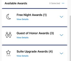 Hyatt Suite Upgrades & Club Access awards can now be applied online