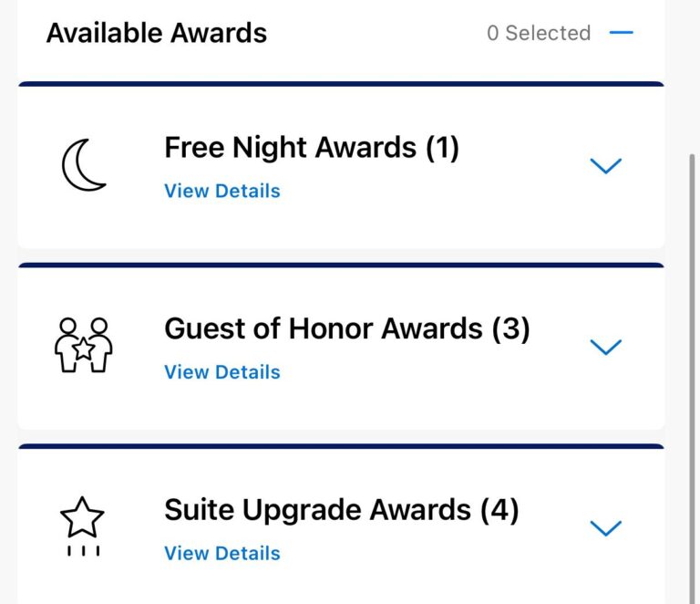 Hyatt Suite Upgrades & Club Access awards can now be applied online