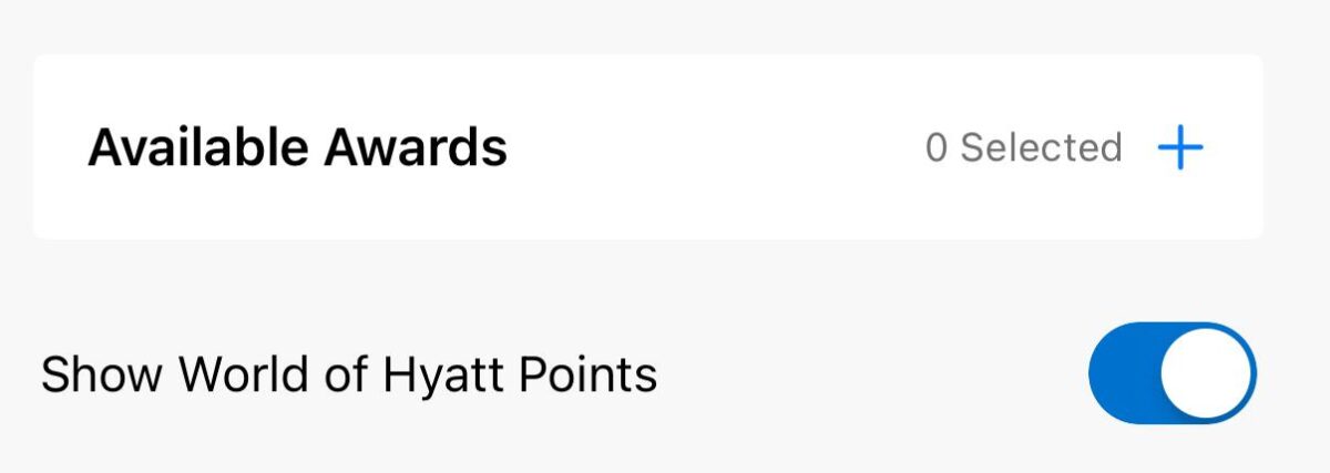 Hyatt Suite Upgrades & Club Access awards can now be applied online