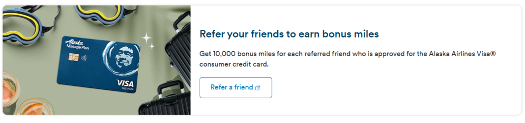 How to earn up to 250K Alaska miles per year with credit card referrals