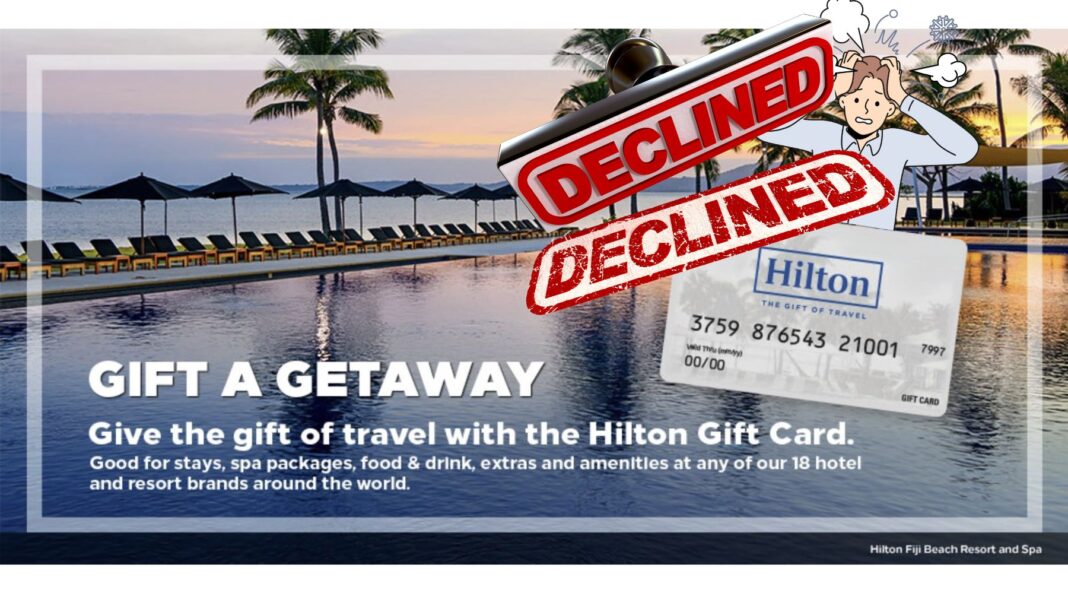 Hilton Gift Cards can be difficult (but not impossible) to use. Here ...