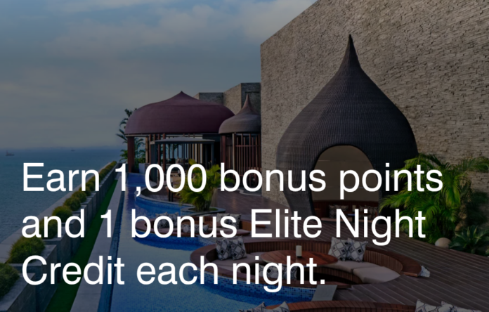(Expired) Marriott promo: Earn 1k bonus points per night + double elite ...