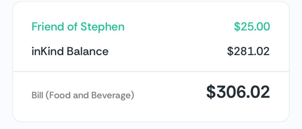 How to save money on dining with inKind (increased referral offer)