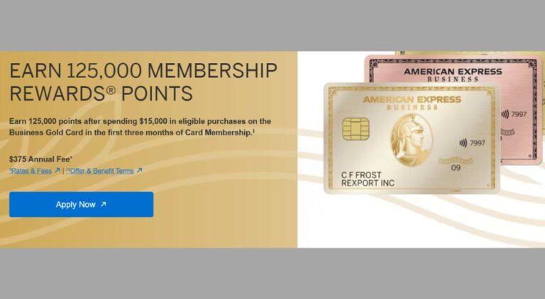 (Expired) Amex Business Gold: 125k welcome offer with no lifetime language