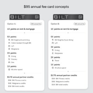 Bilt's proposed card changes - like Chase, but (mostly) not as good