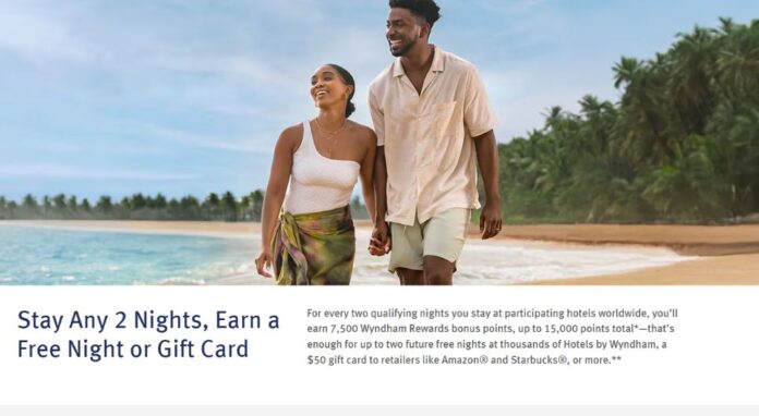 (EXPIRED) Wyndham promo: Earn 7.5k bonus points when staying 2 nights ...