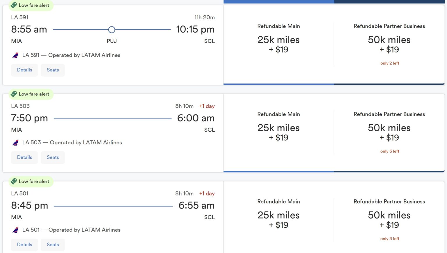 Reader tip: Programs to watch at schedule open for 4+ business class seats