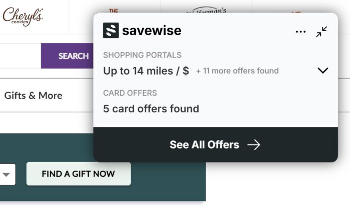 Savewise: An awesome shopping tool (Rove Miles and ShopBack added)