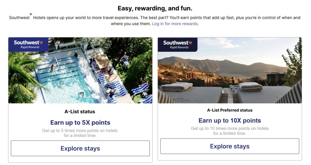 Southwest Airlines Rapid Rewards Complete Guide