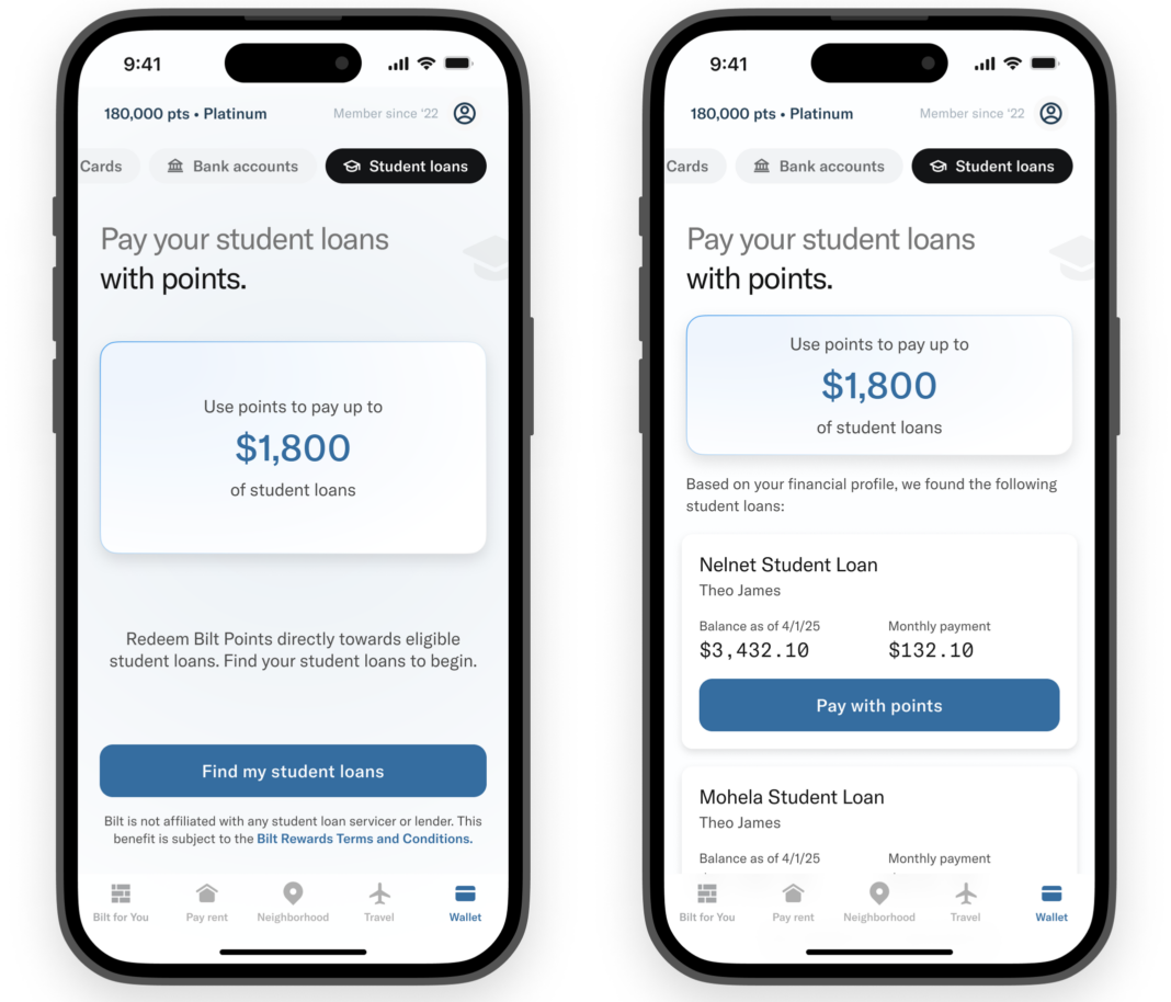 New Bilt redemption option: Student loans for 1 cent per point (or ...