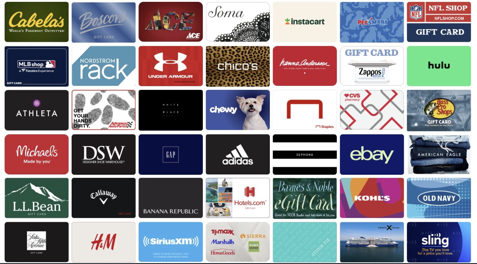 Capital One Shopping adds even more gift card redemption options