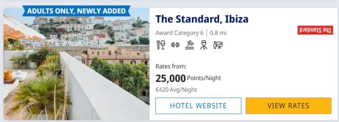The Standard hotels integrating into Hyatt's standard charts and benefits