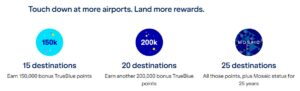 Awesome JetBlue promo: Earn up to 350K points + 25 years of TrueBlue status