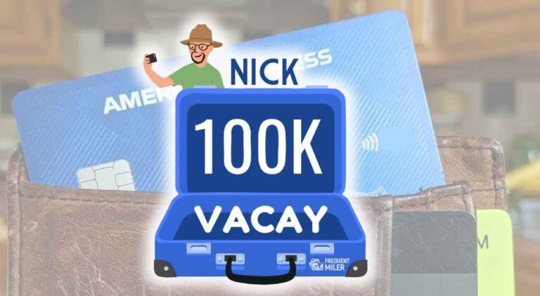 An Avios solution to Nick's 100K Vacay plans