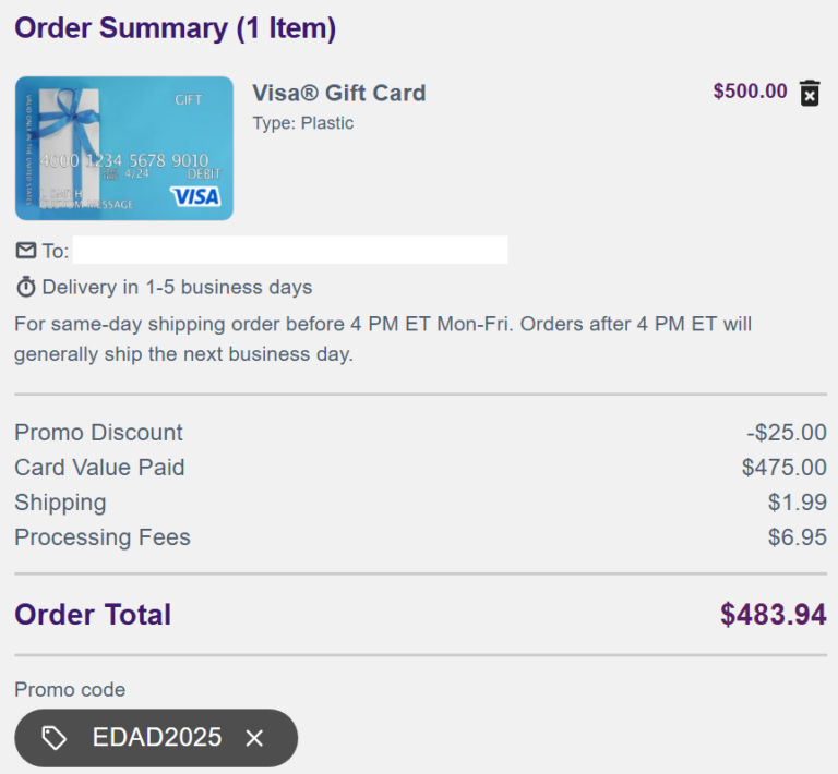 (EXPIRED) Gift Card Granny: Save 5% + free shipping with code EDAD2025 ...