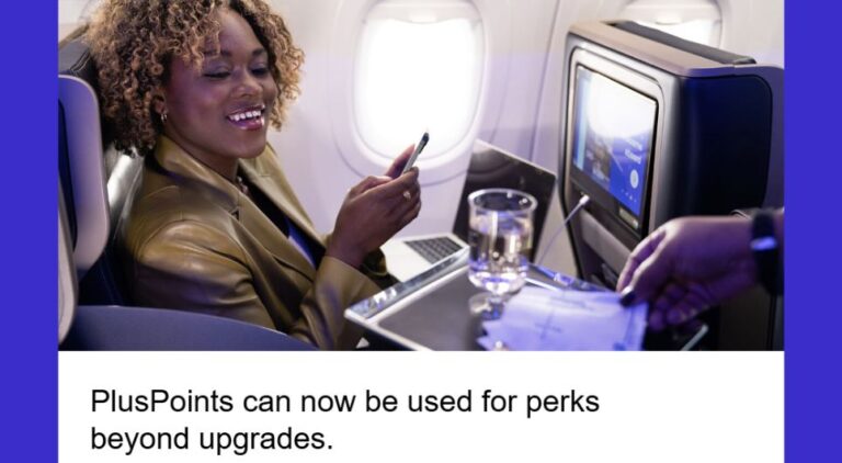 United adds new ways for elite members to use PlusPoints