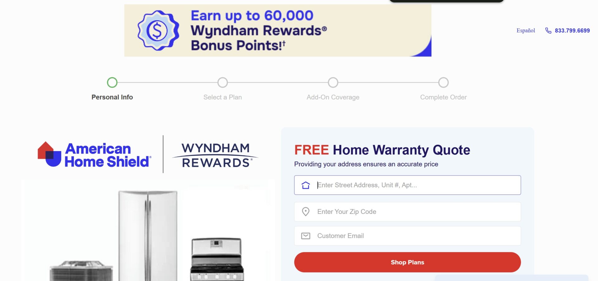 Earn 60,000 Wyndham Rewards with an American Home Shield Warranty