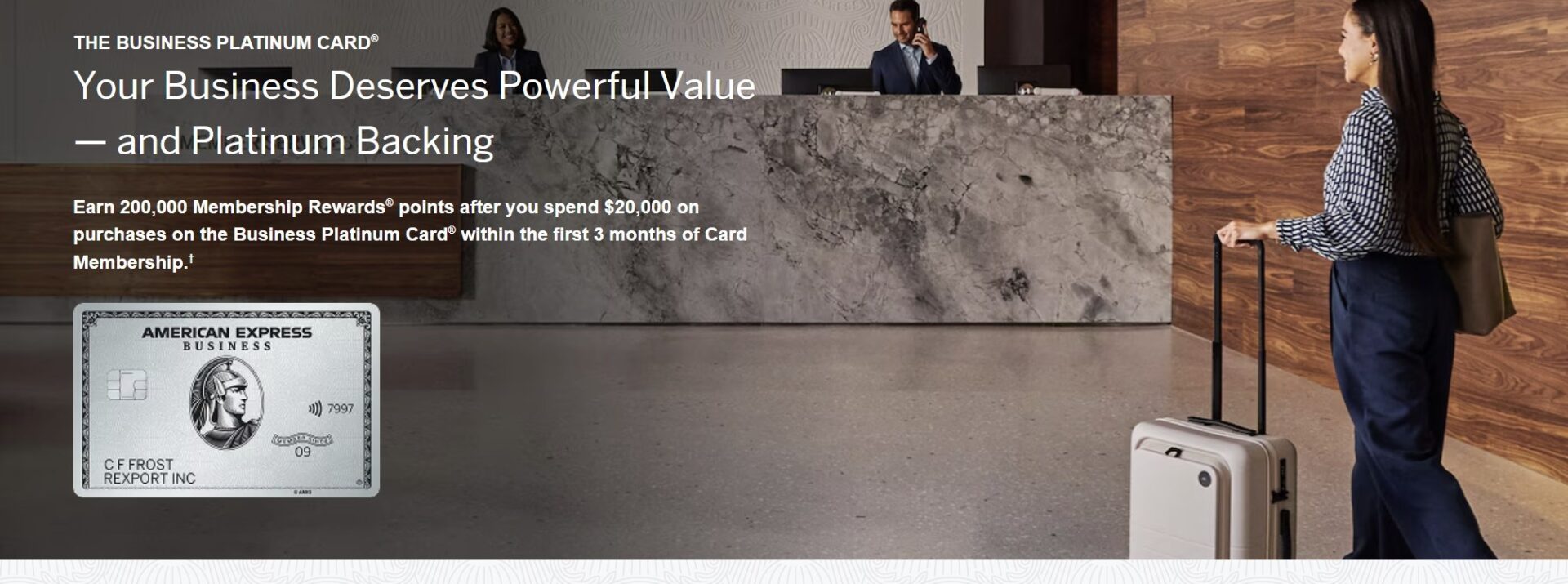 Targeted Amex Business Platinum 200K offer after $20K spend (No lifetime language)