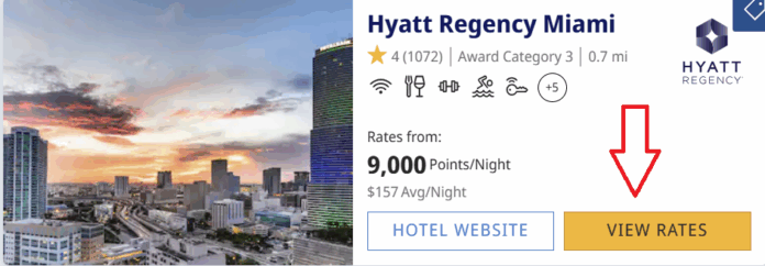Hyatt finally has a functional award calendar