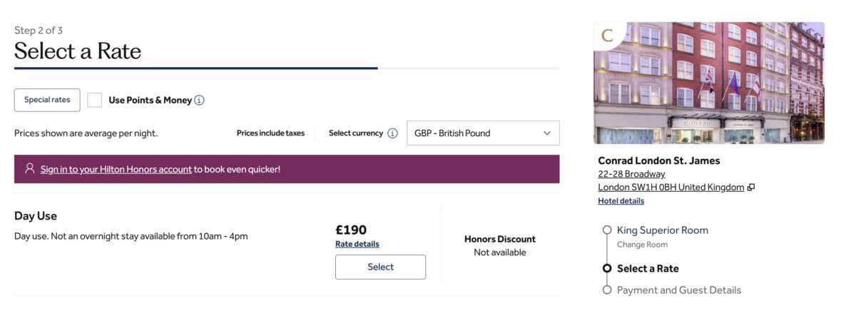 How to book Day Use rates with major chain hotels