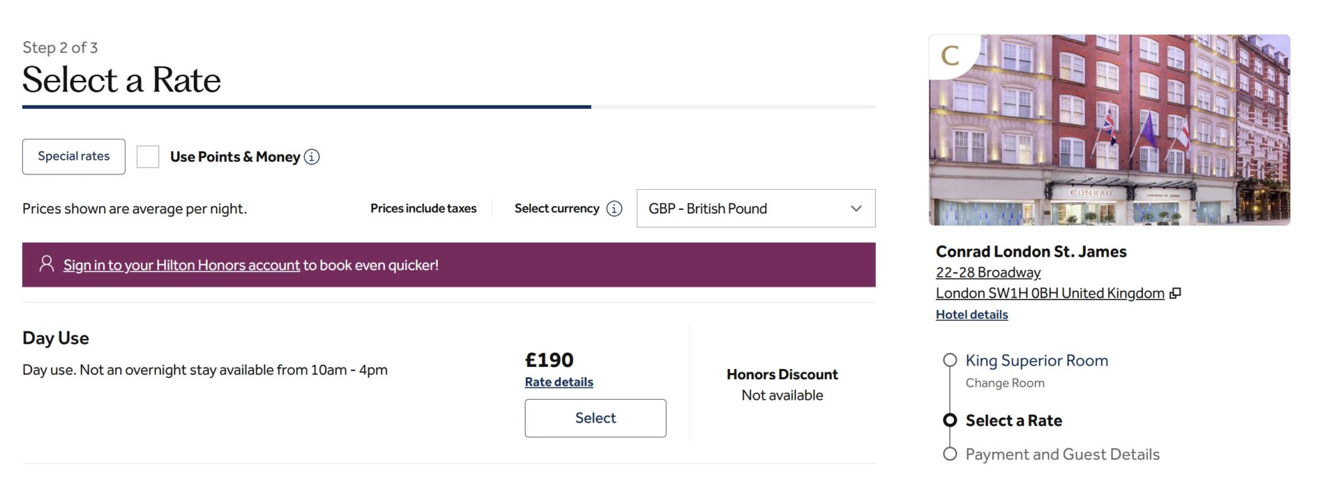 How to book Day Use rates with major chain hotels