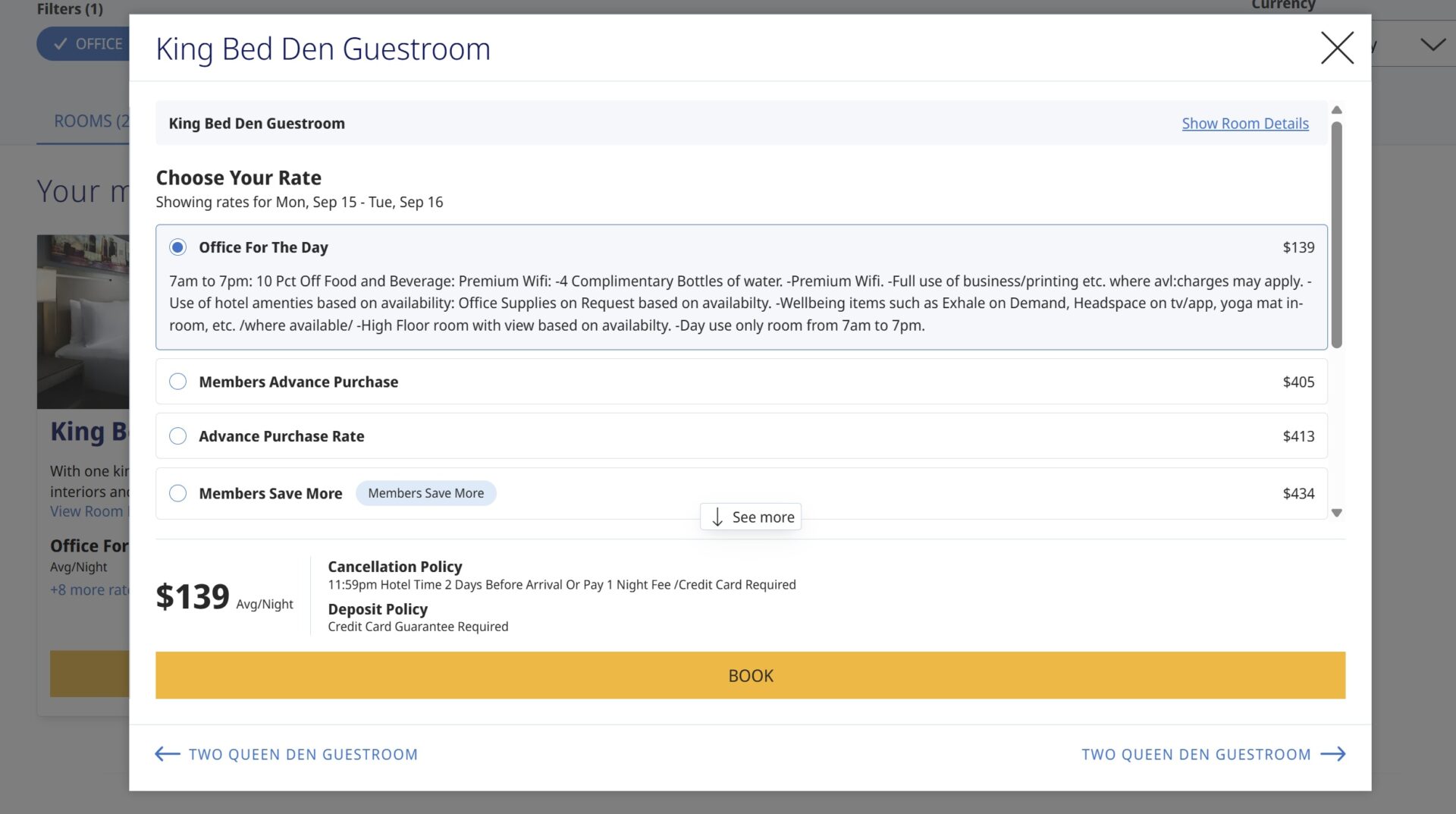 How to book Day Use rates with major chain hotels