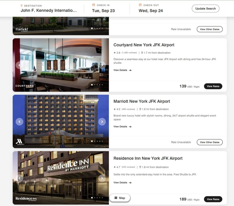 How to book Day Use rates with major chain hotels