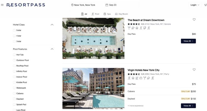 How to book Day Use rates with major chain hotels