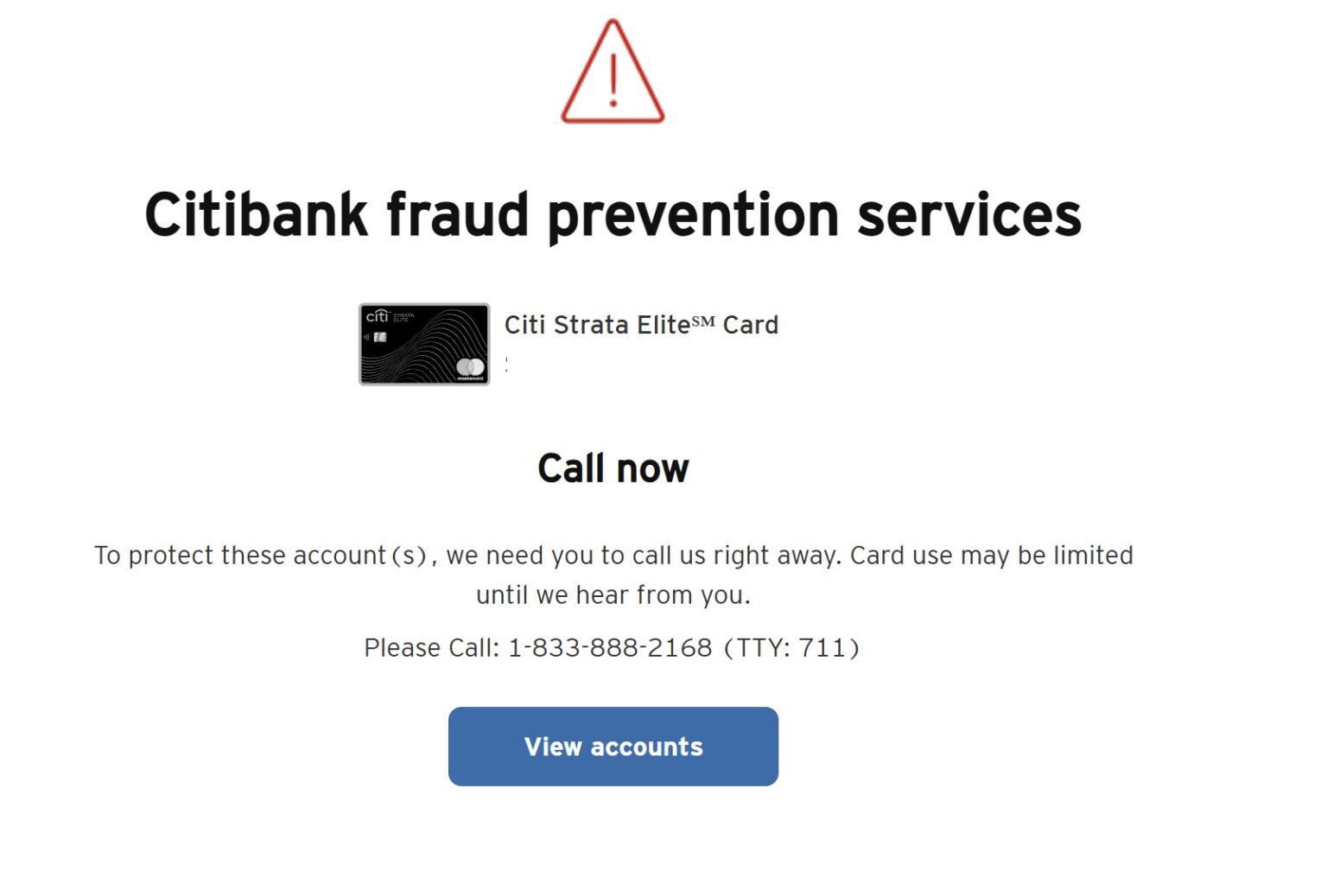 Citi locking accounts for many Strata Elite customers, request tax ...