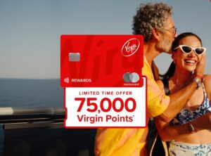(EXPIRED) Virgin Red credit card welcome offer boosted to 75K points