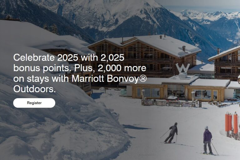 (EXPIRED) Marriott fall/winter promo: Earn 2,025 bonus points per stay ...