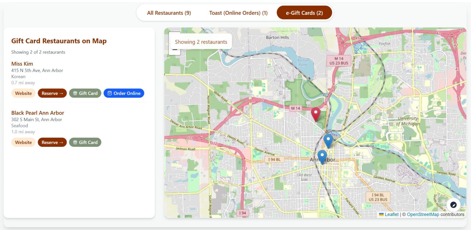 UseYourCredits: Track coupons, use their handy maps