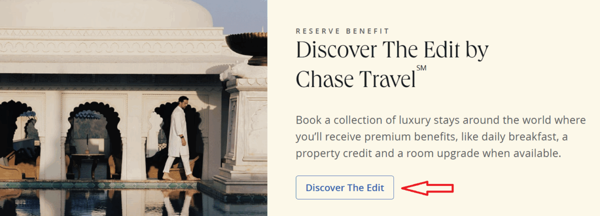 A map and list that show all of The Edit by Chase Travel℠ properties in ...