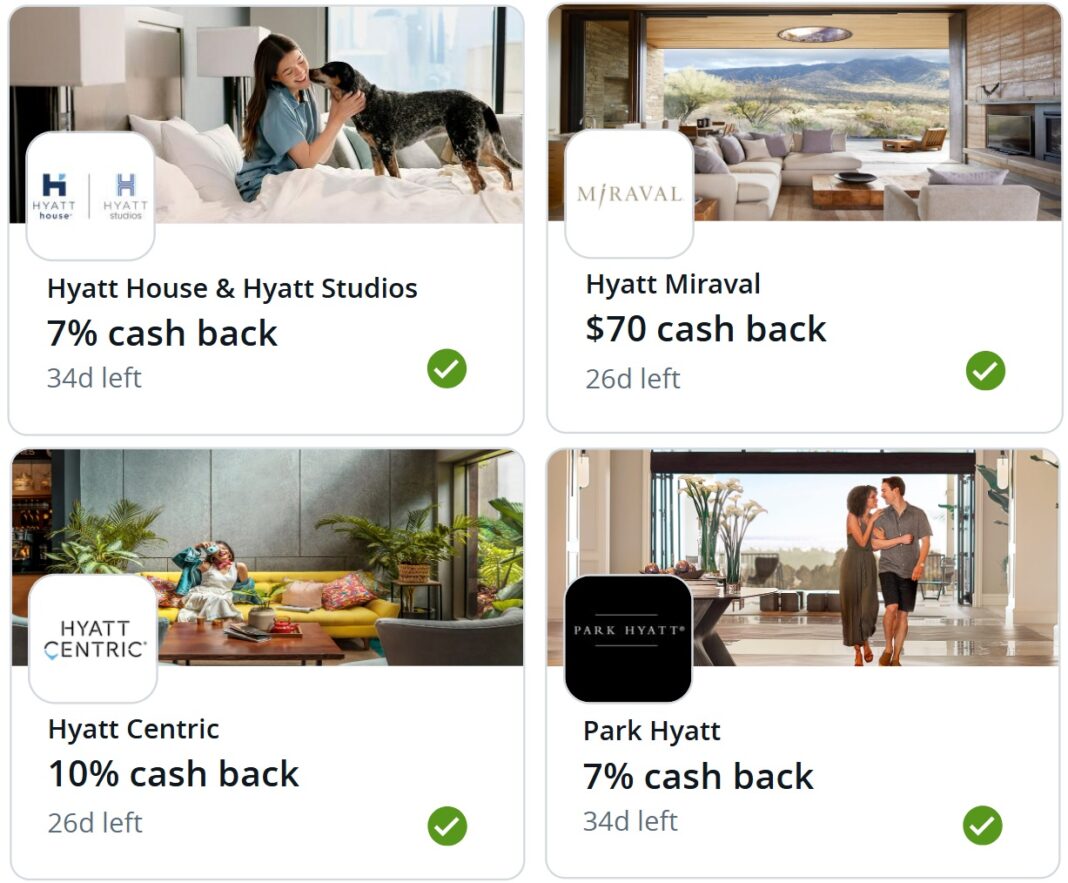 (EXPIRED) Hyatt Chase Offers can save you 7%, 10%, $70, & more