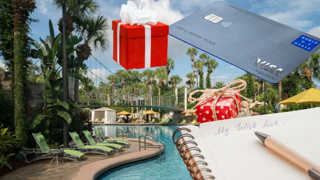 My Hyatt premium card wishlist