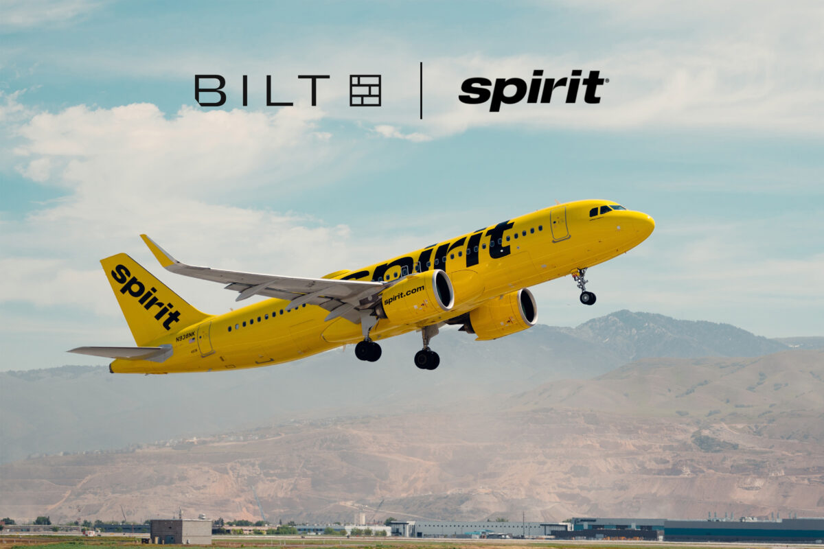 Bilt has added Spirit as another transfer partner