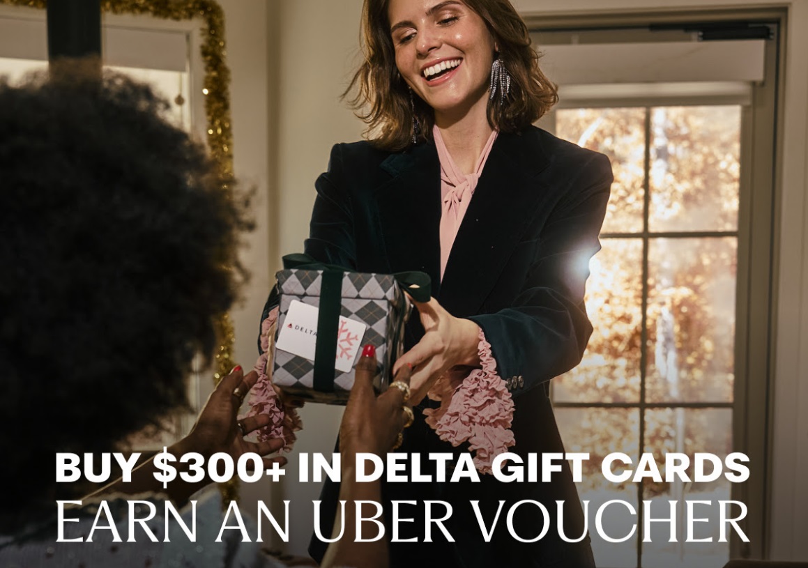 (EXPIRED) Buy $300 Delta gift card & get $25 Uber gift card free (stack ...